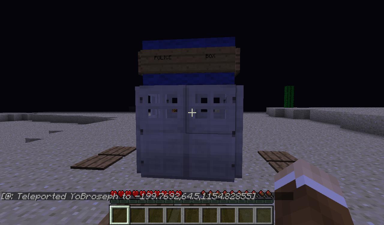 Doctor Who TARDIS Map Minecraft Map