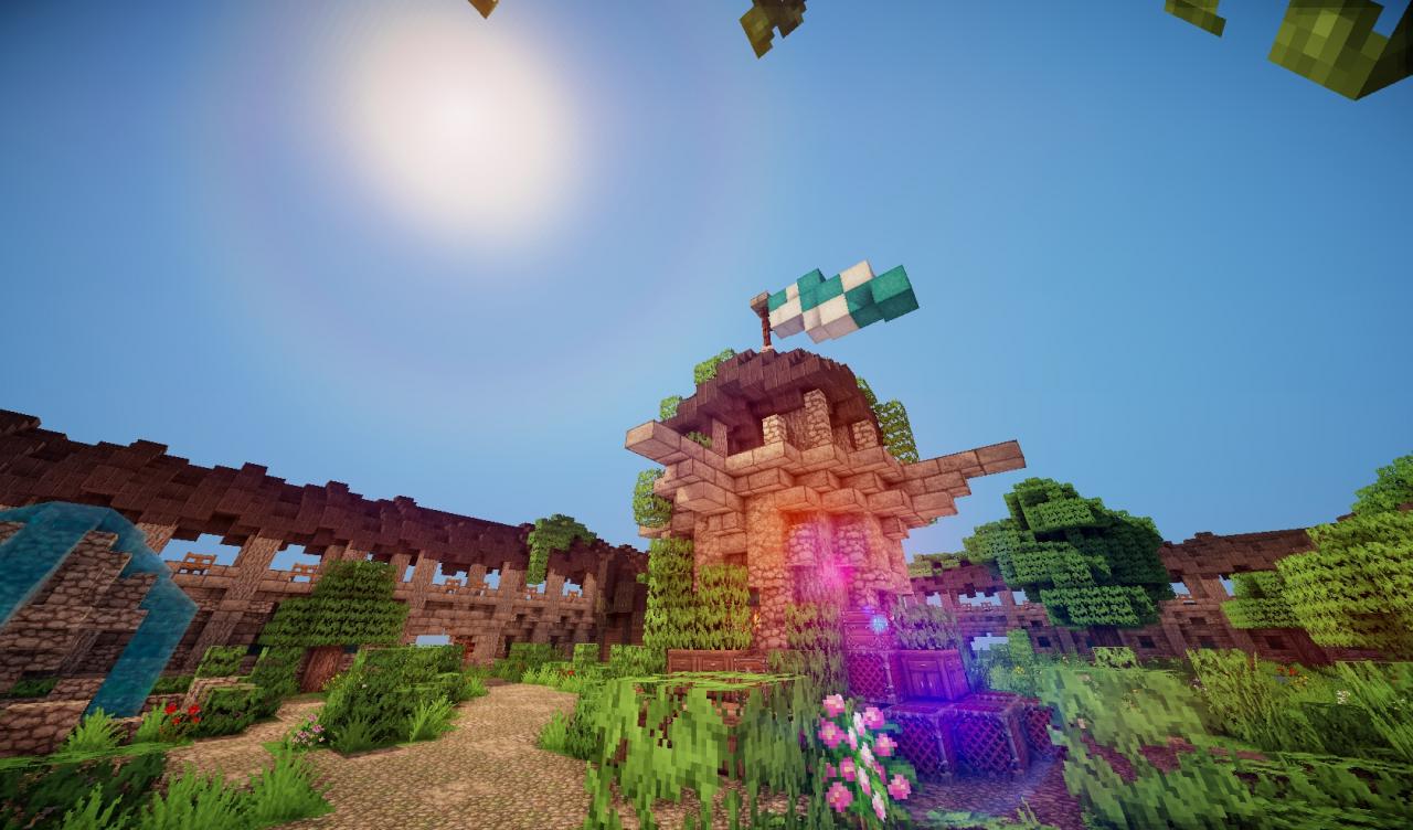 Small spawn Minecraft Map