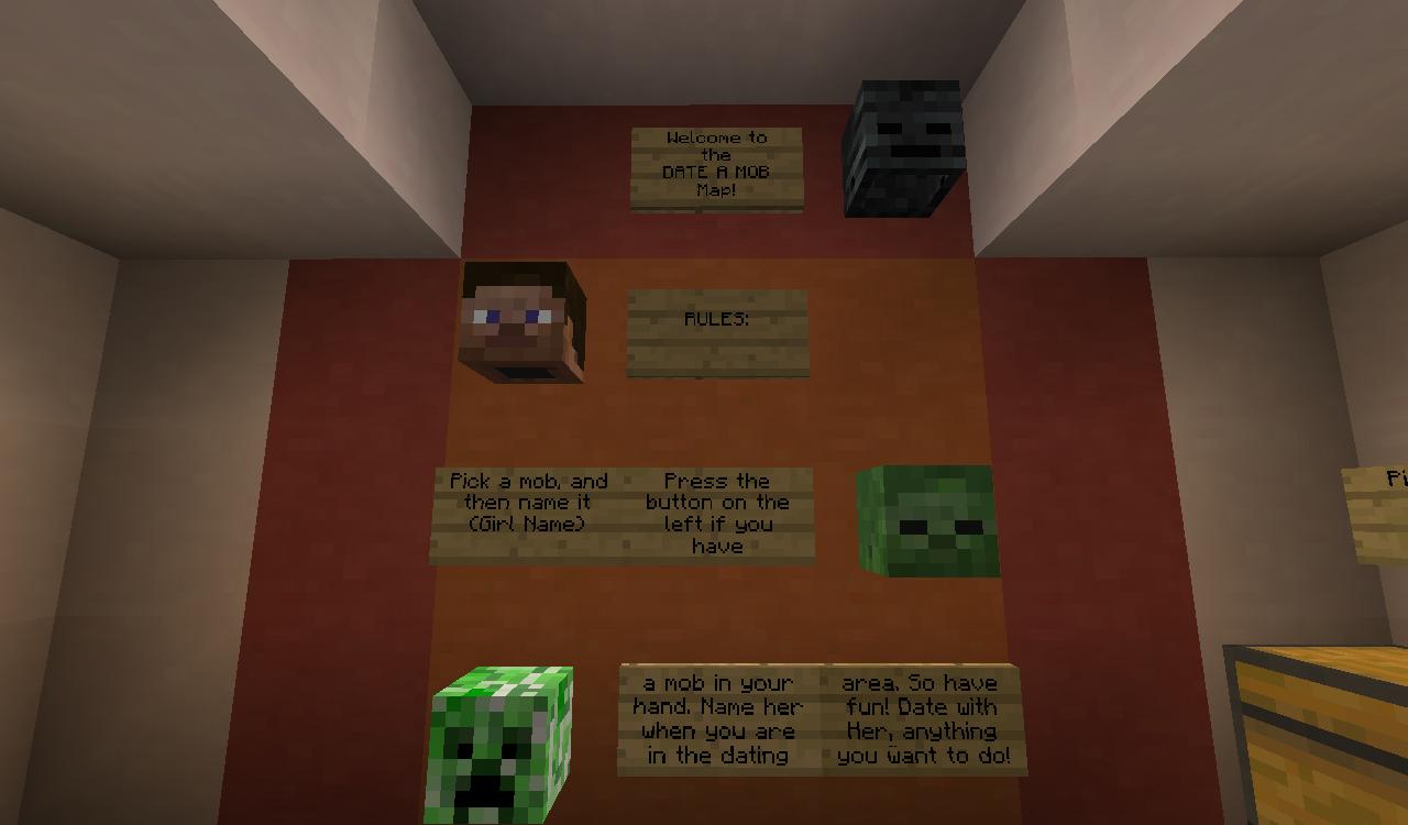 DATING IN MINECRAFT MAP! Valentines day SPECIAL! Minecraft Map