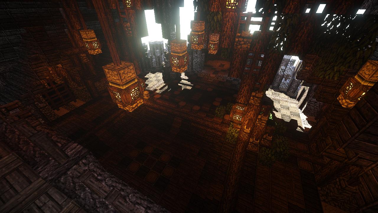Server Spawn: Nordic/Nature Parkour Spawn Minecraft Map