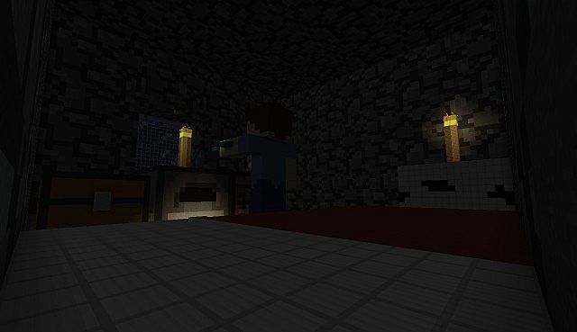 Giant Cobblestone House Minecraft Map