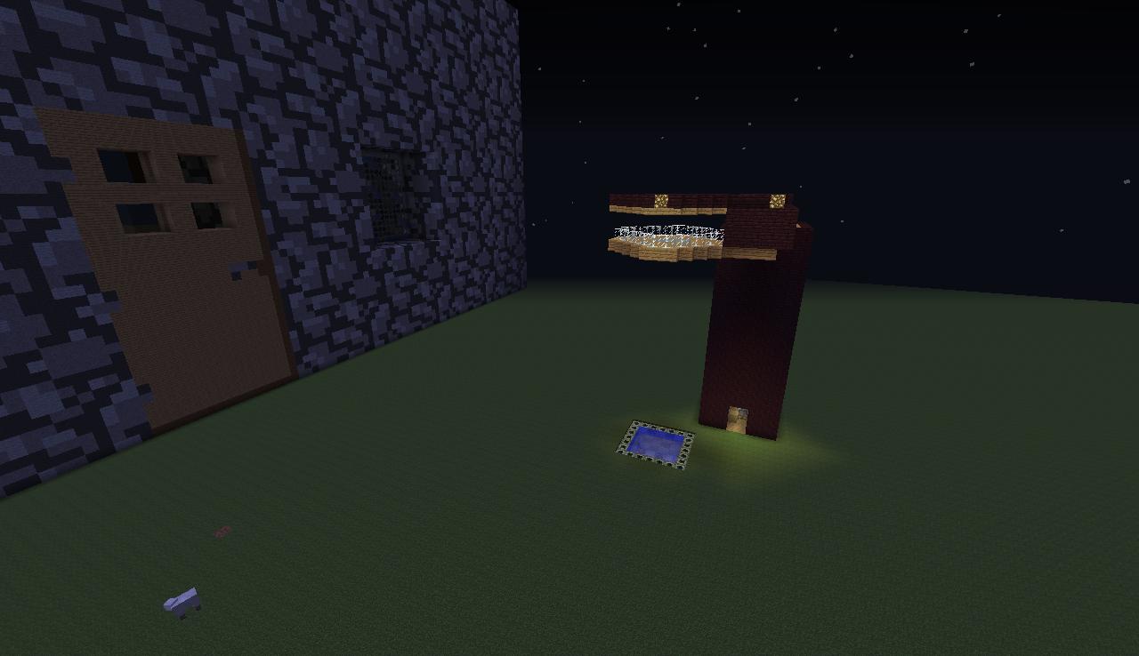 Giant Cobblestone House Minecraft Map