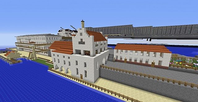 Alcatraz Island Minecraft Map