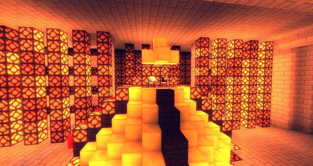 Daft Punk concert stage Minecraft Map