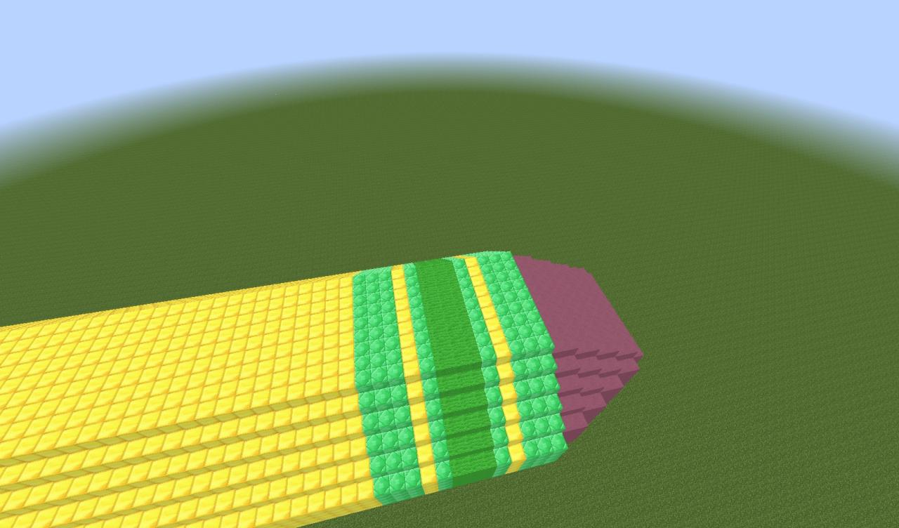 Giant Pencil Minecraft Map
