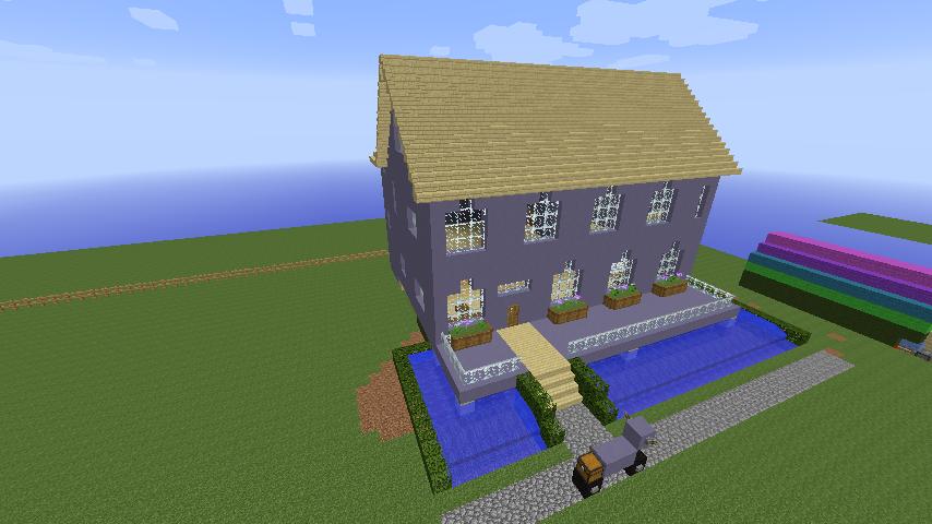 The Purple House Minecraft Map