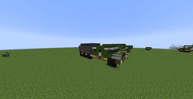 Military vehicles Minecraft Map