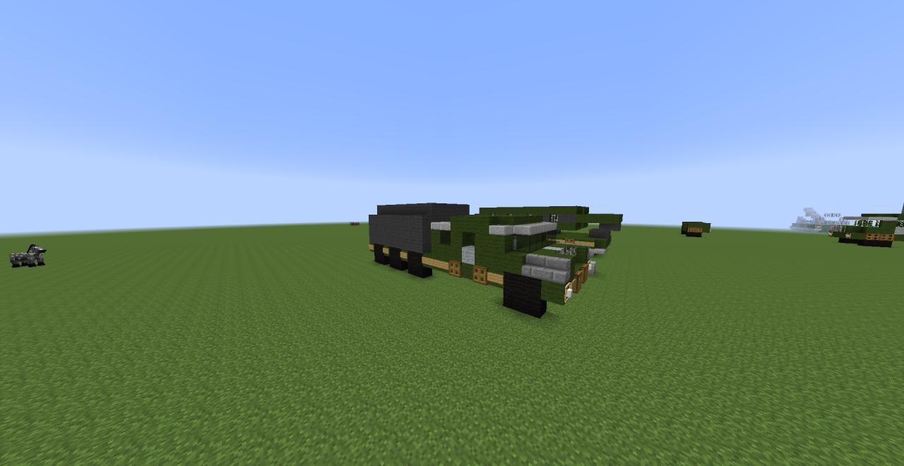 Military vehicles Minecraft Map