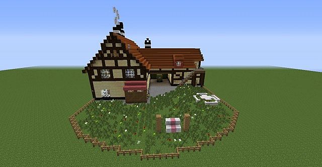 Kiki's Delivery Service Guchoki Bakery house/mansion Minecraft Map