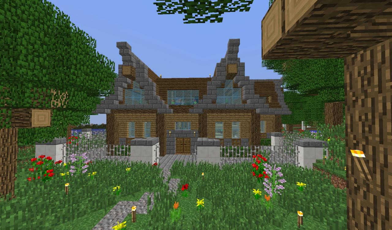 Rustic Mansion! Minecraft Map