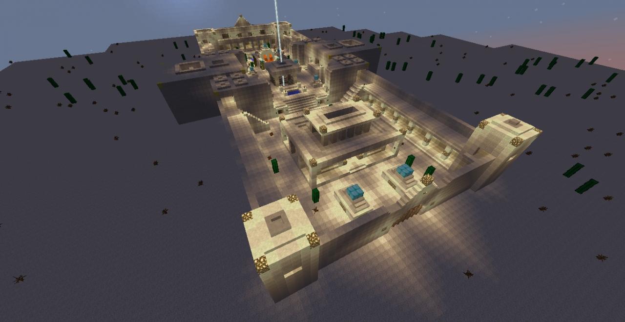 Desert Server Battle Arena Minecraft Map