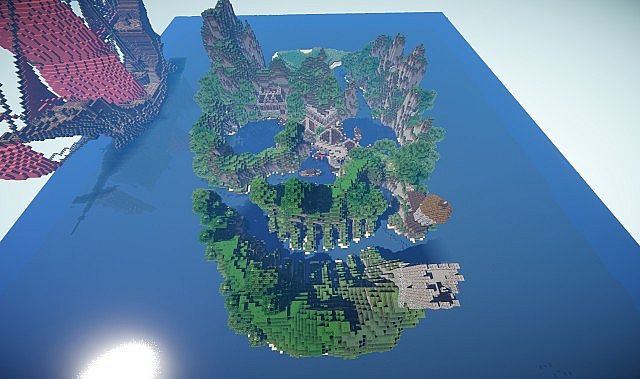 Pirate Island 2014 showcase Minecraft Map