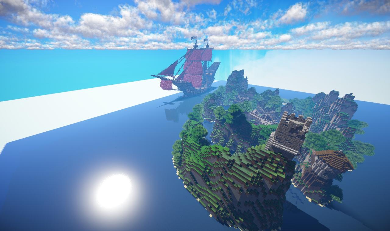 Pirate Island 2014 showcase Minecraft Map