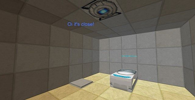Portal 2 Adventure map Part 1 Minecraft Map