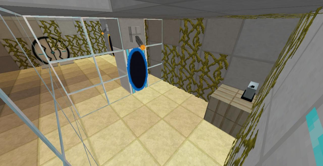 Portal 2 Adventure map Part 1 Minecraft Map