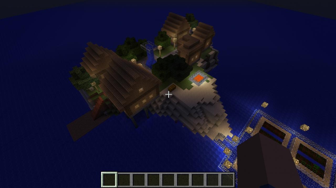Island Village Minecraft Map