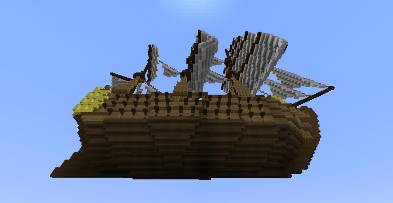 SMBminecraft Ship of the Line Minecraft Map