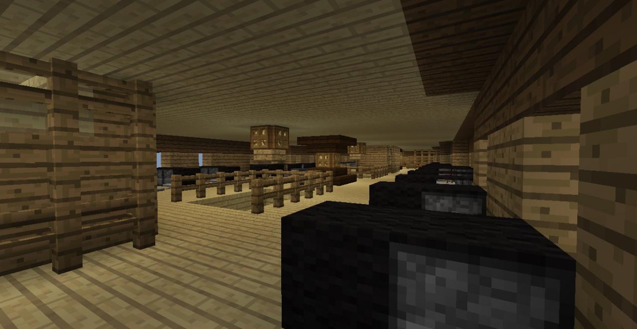 SMBminecraft Ship of the Line Minecraft Map