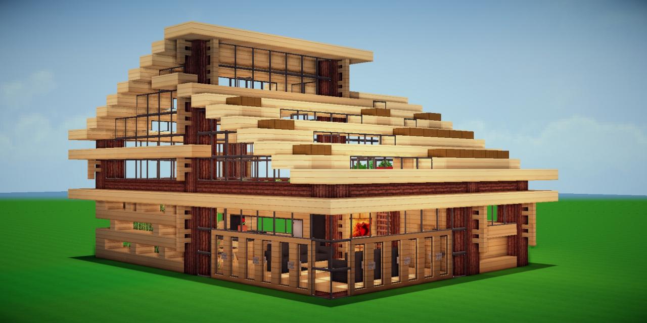 Modern Eco Village | Home 12 Minecraft Map
