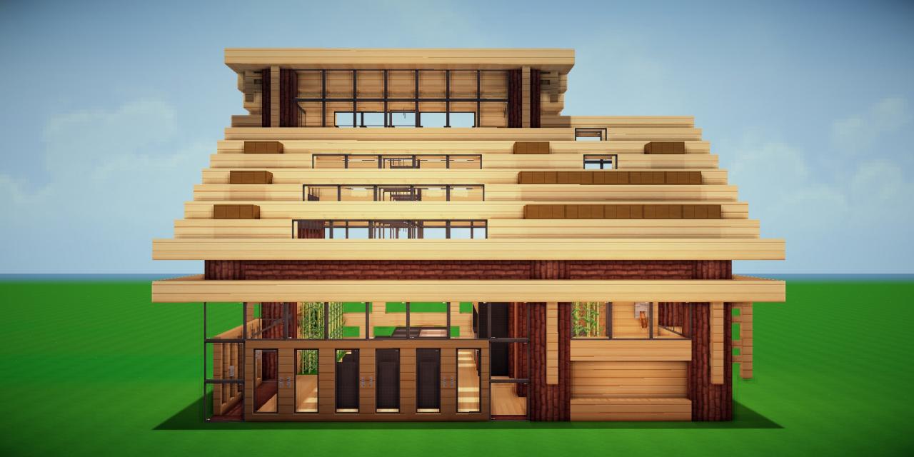 Modern Eco Village | Home 12 Minecraft Map