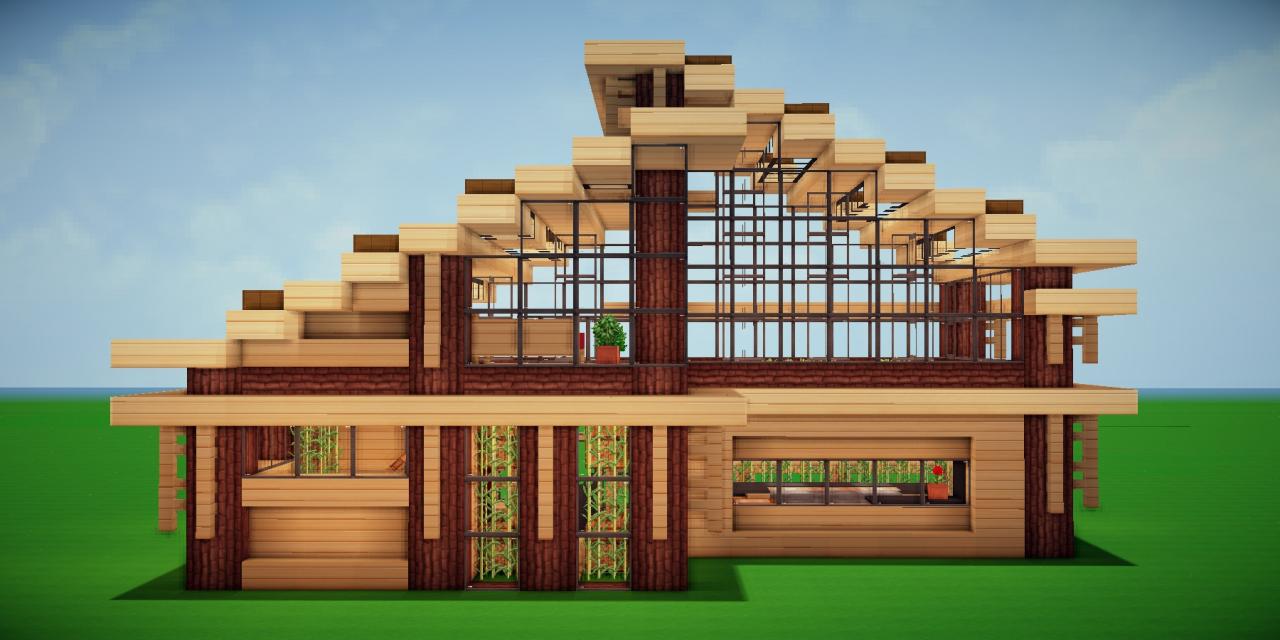 Modern Eco Village | Home 12 Minecraft Map