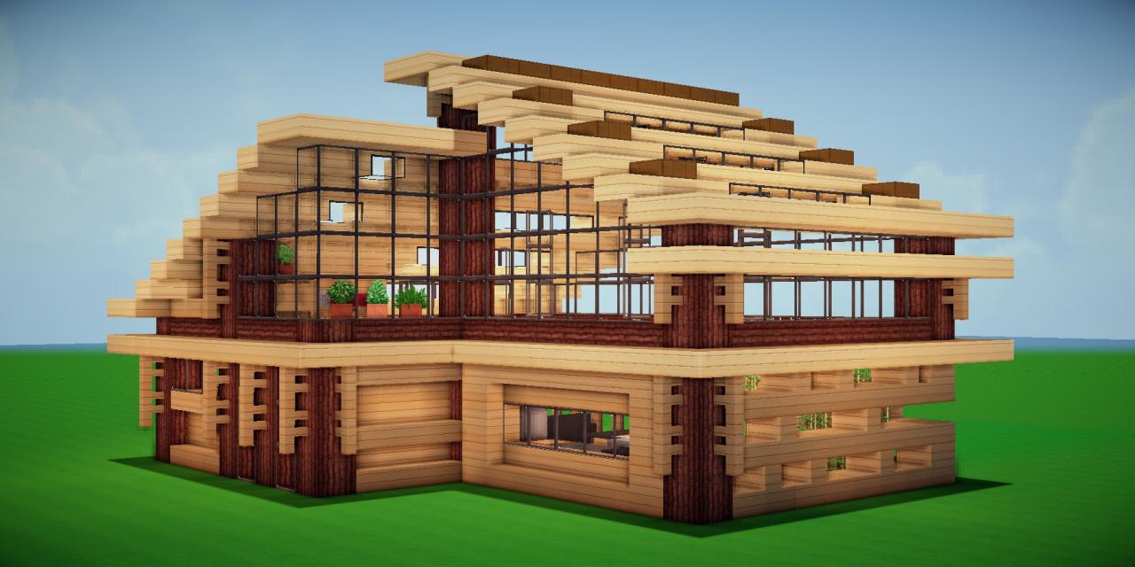 Modern Eco Village | Home 12 Minecraft Map