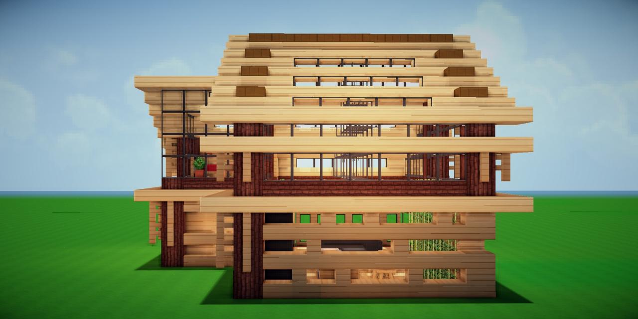 Modern Eco Village | Home 12 Minecraft Map