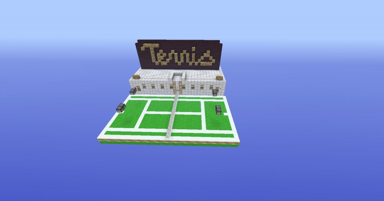 Anyone for Tennis Minecraft Map
