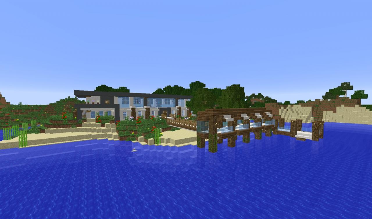 Modern Mansion Minecraft Map