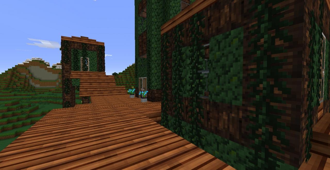 Tree Top Terrace Minecraft Map
