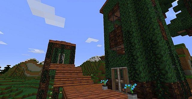 Tree Top Terrace Minecraft Map