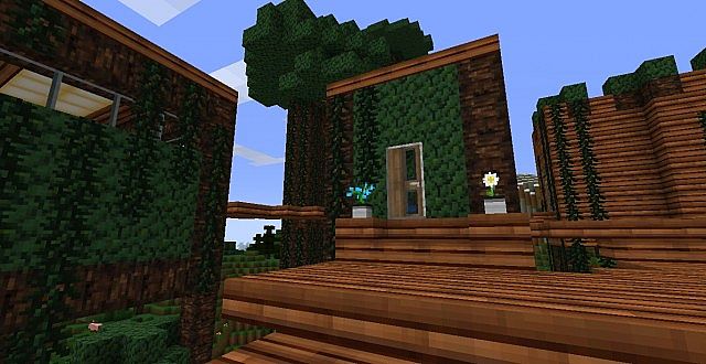 Tree Top Terrace Minecraft Map