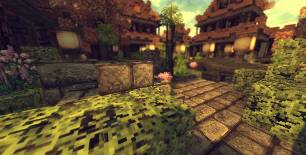 Asian Garden Minecraft Map