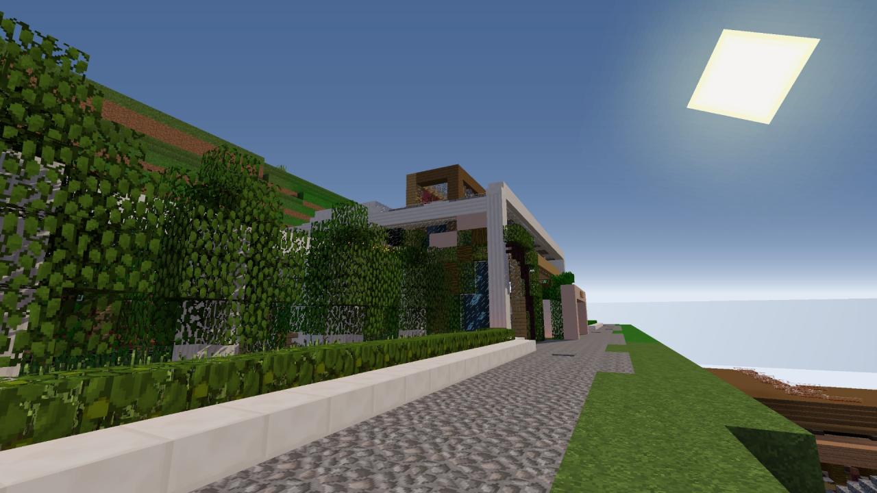 A modern Shop Minecraft Map