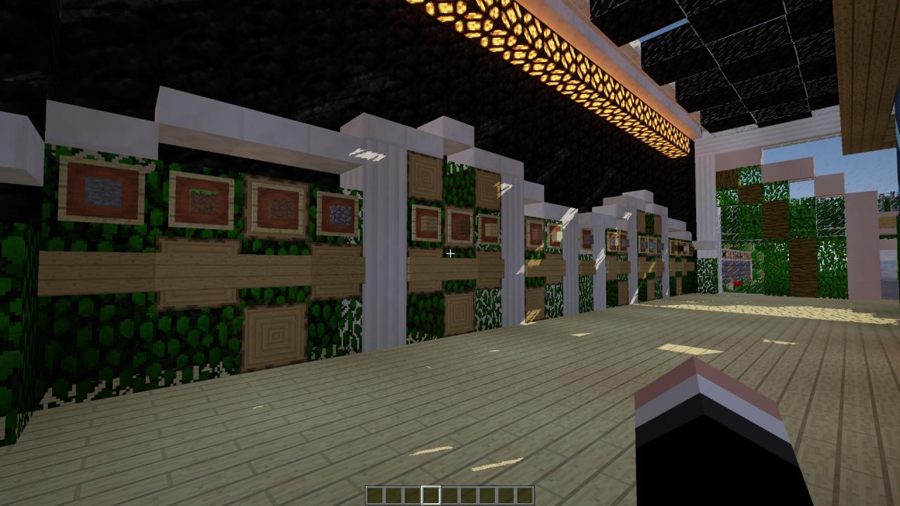 A modern Shop Minecraft Map