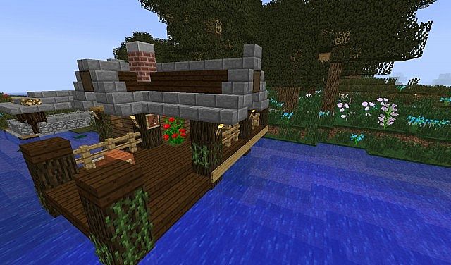 Fishing Hut Minecraft Map