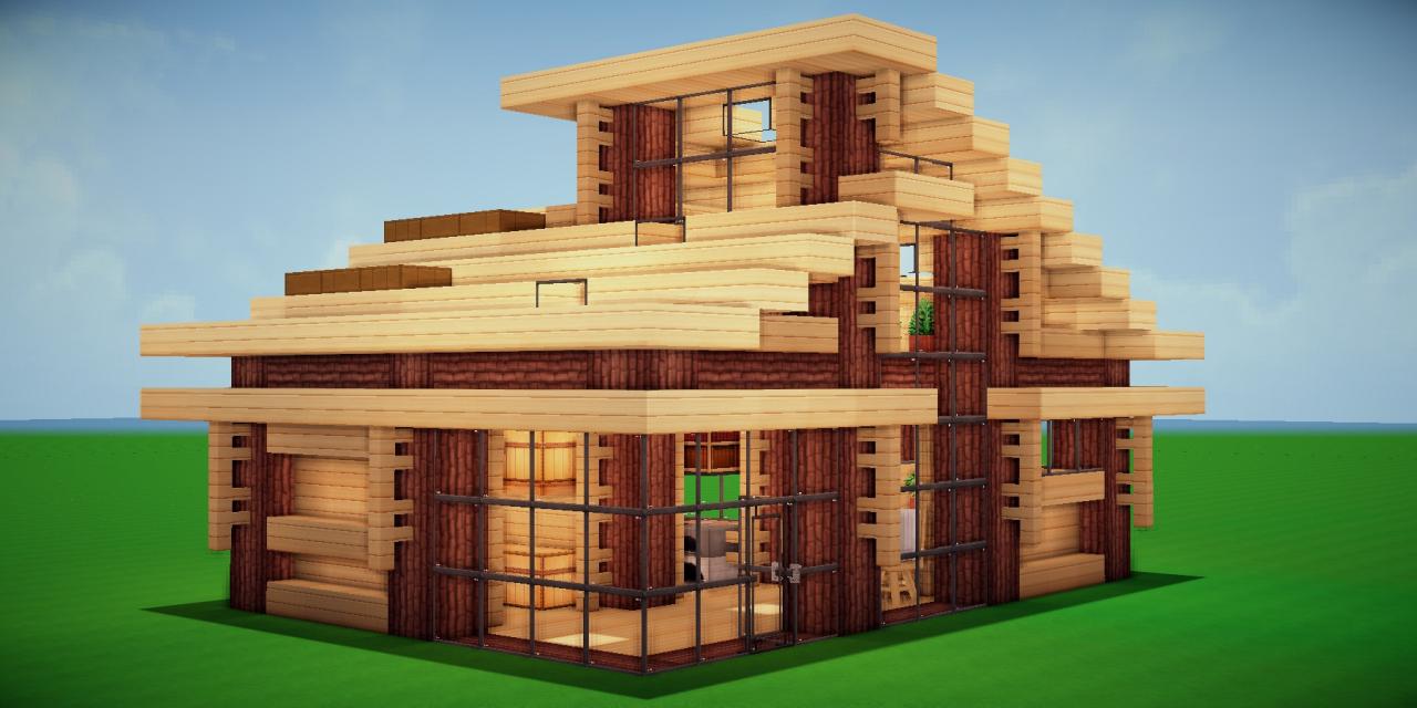 Modern Eco Village | Home 13 Minecraft Map