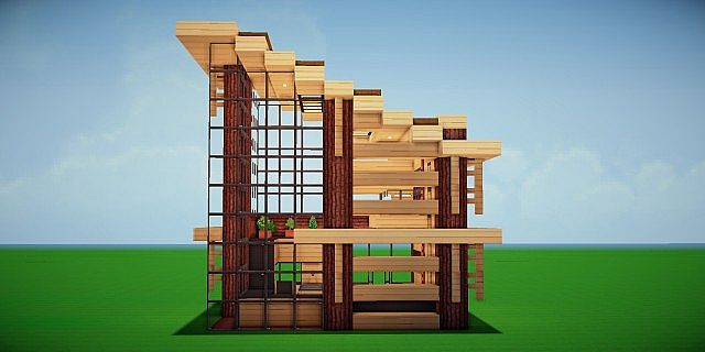 Modern Eco Village | Home 15 Minecraft Map