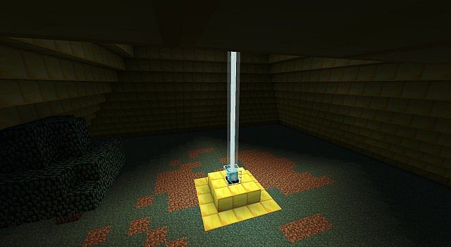 Golden Beacon Pyramid Minecraft Map