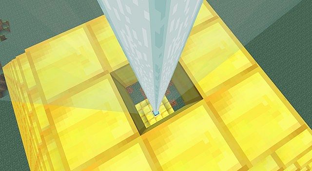 Golden Beacon Pyramid Minecraft Map