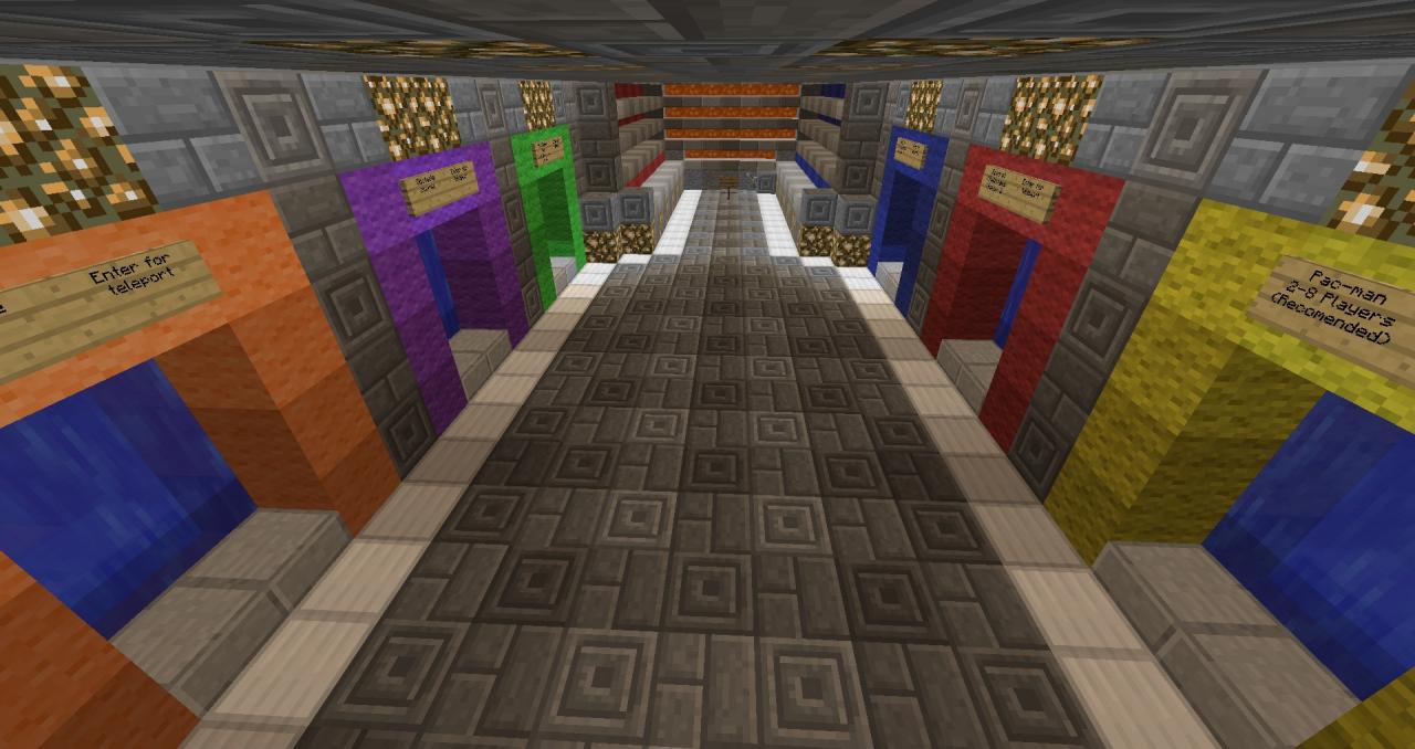 Minecraft Minigames Map Pack v2.5 Minecraft Map