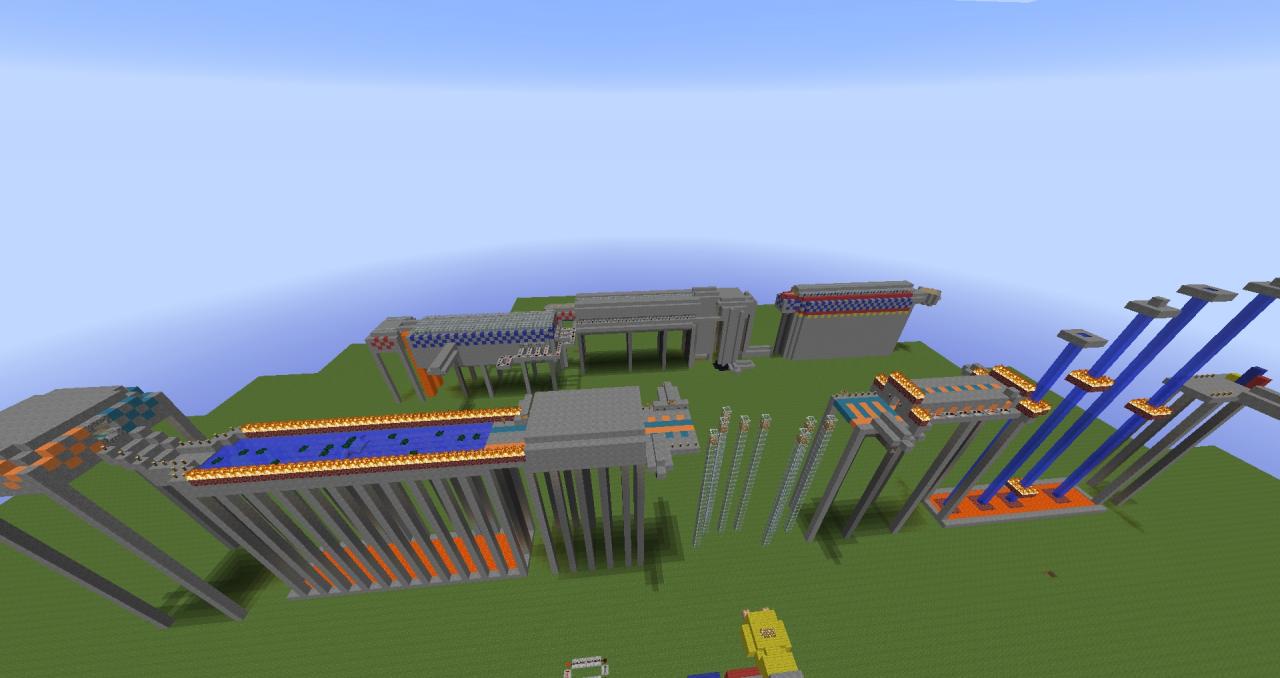 Minecraft Minigames Map Pack v2.5 Minecraft Map