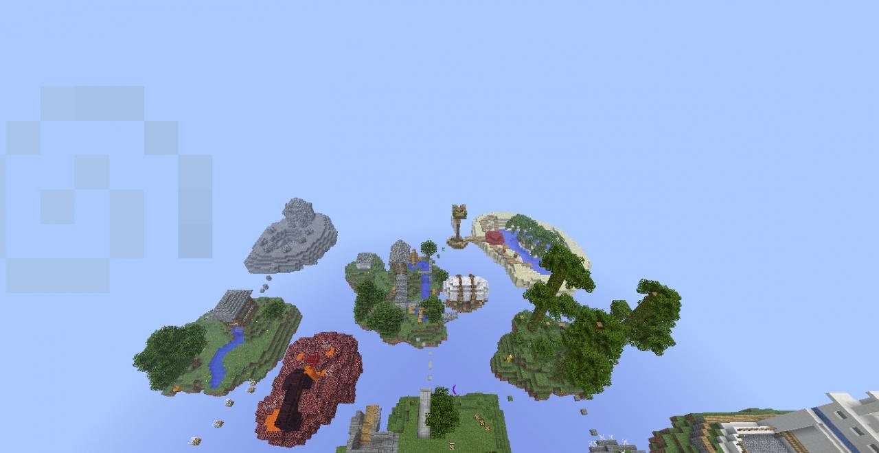 Fly Pvp Kits V1.0 Minecraft Map