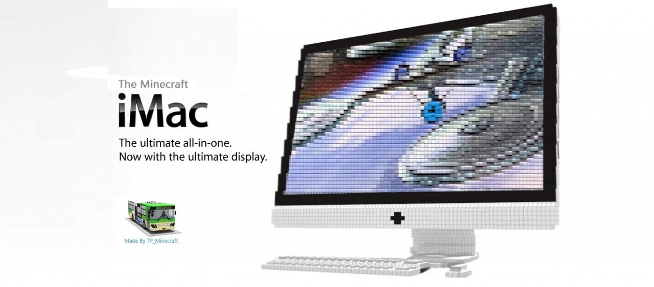 [PE] [PC] iMac Minecraft Map