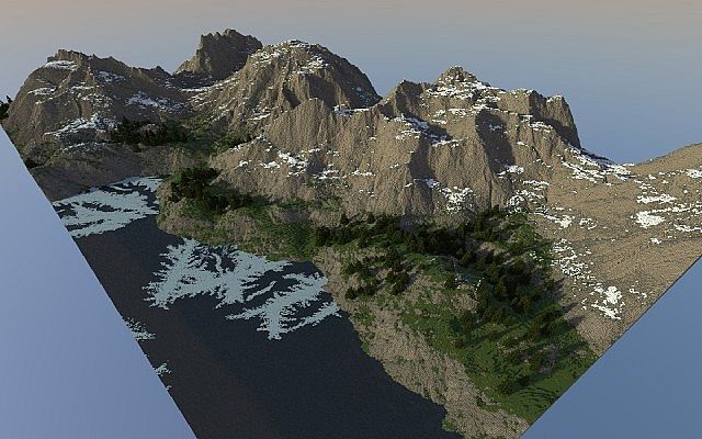 300 Subscribers!! : Bulk Peak Lakes Minecraft Map