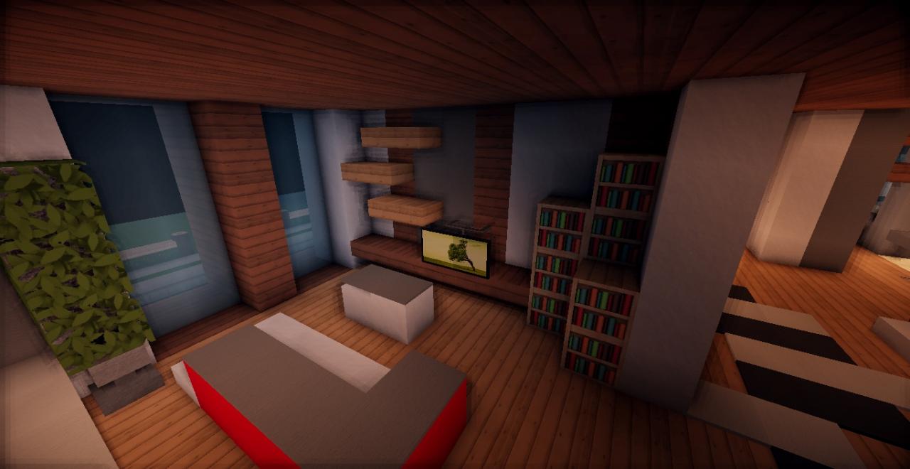 Minecraft Modern House "Grey" Minecraft Map