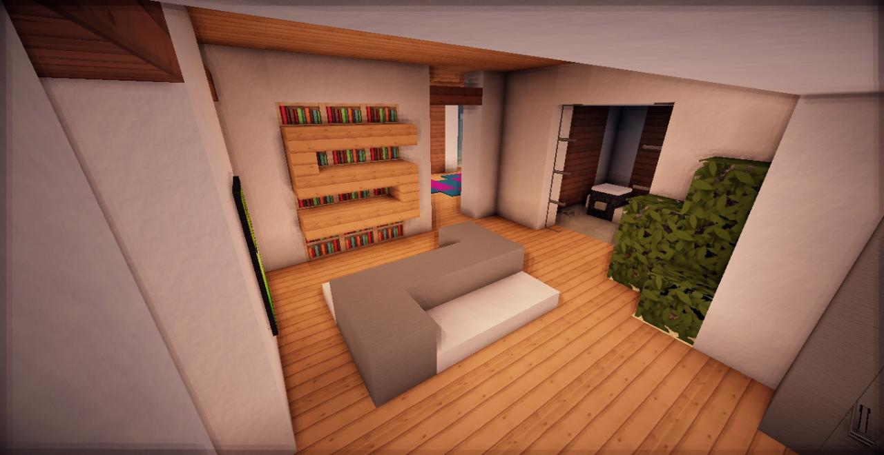 Minecraft Modern House "Grey" Minecraft Map