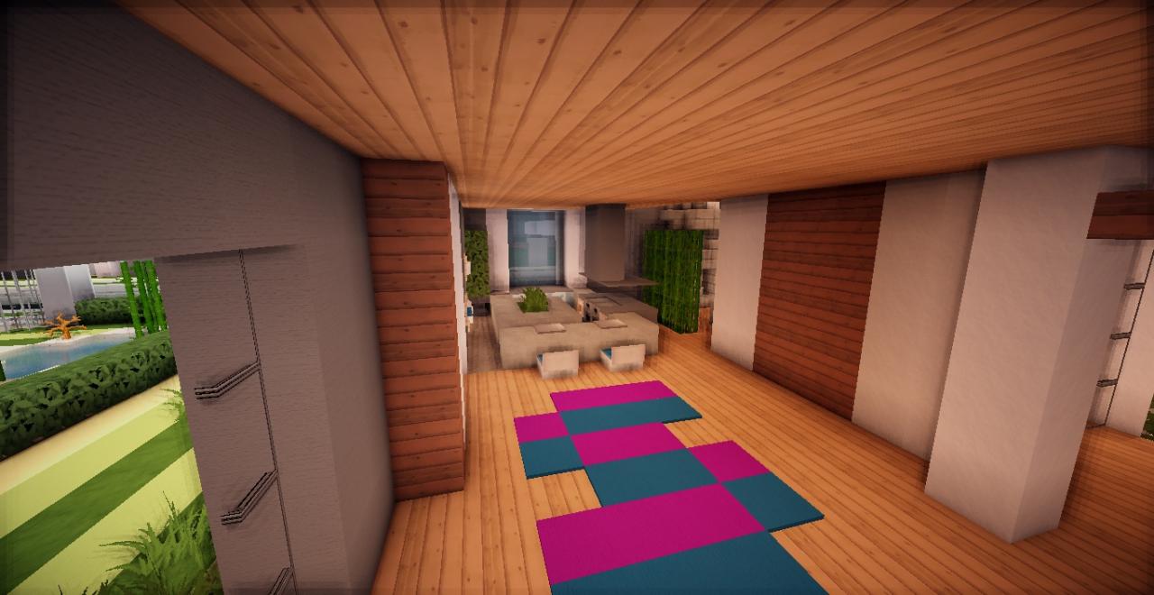 Minecraft Modern House "Grey" Minecraft Map