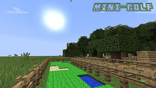 Mini Golf In The Park! Minecraft Map