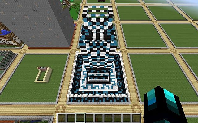 Futuristic Tron Build Minecraft Map